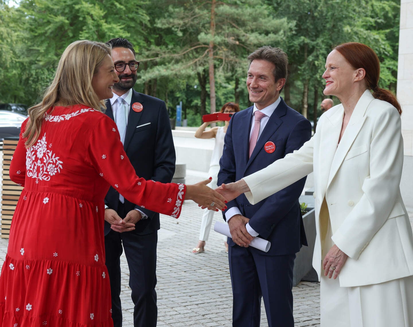 Grand Duchess Stéphanie joins Mudam 20th anniversary celebrations ...