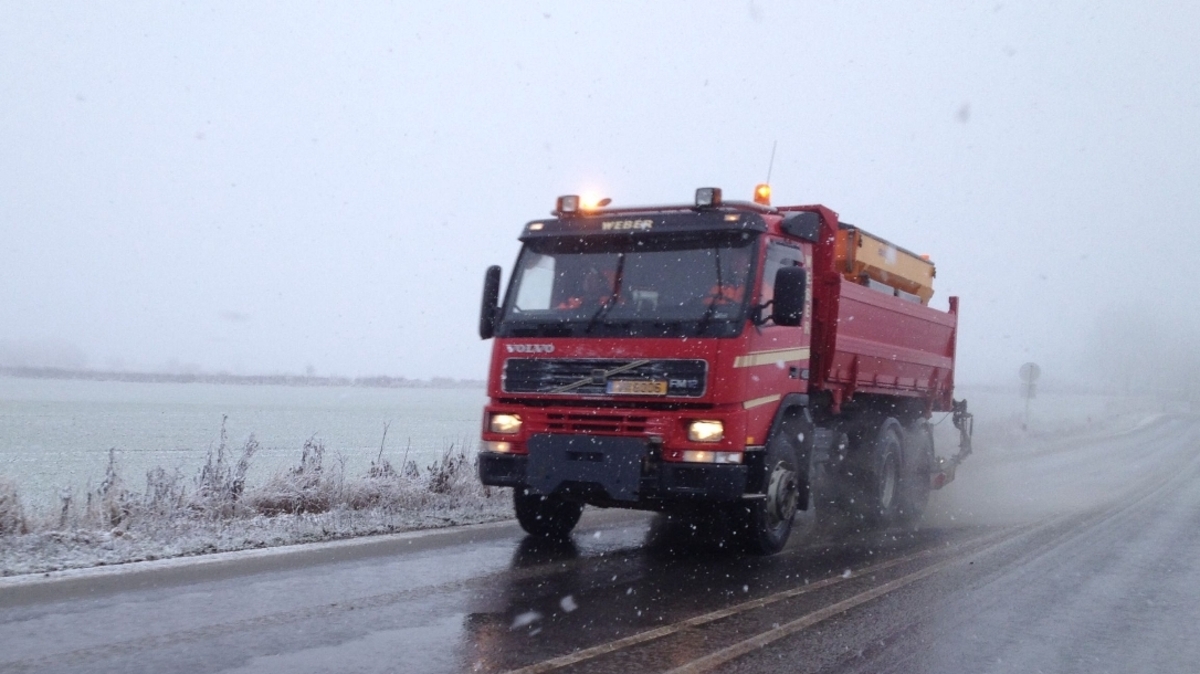 Erste Schneefälle im Ösling | Luxemburger Wort