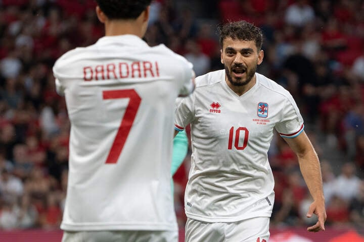 Aiman Dardari zaubert, Danel Sinani trifft: Luxemburg schockt Albanien ...